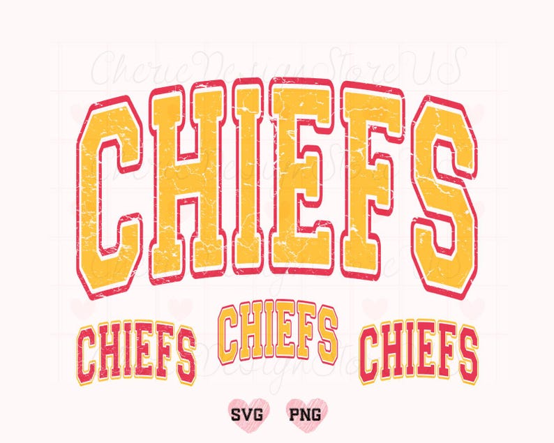 Chiefs Svg, Chiefs Png, Football Svg, Football Shirt Svg, Mascot Shirt ...