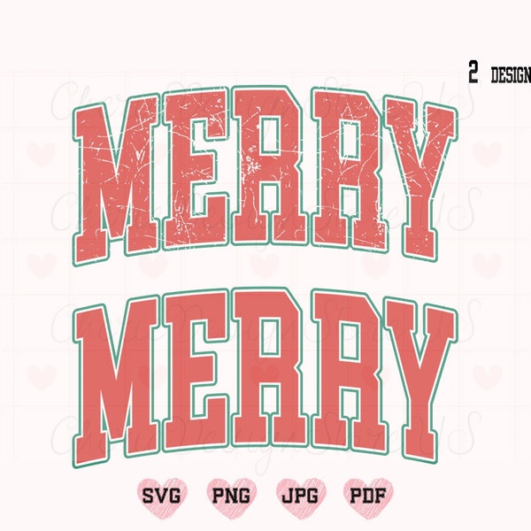 Merry Merry Merry Svg - Etsy