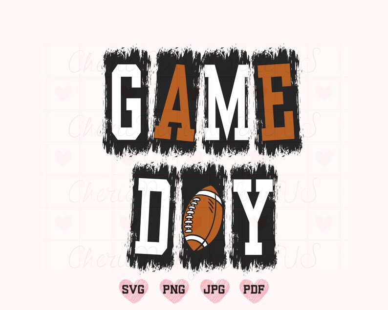 Game Day Svg Png, Game Day Shirt Svg, Football Svg, Football Shirt Svg ...