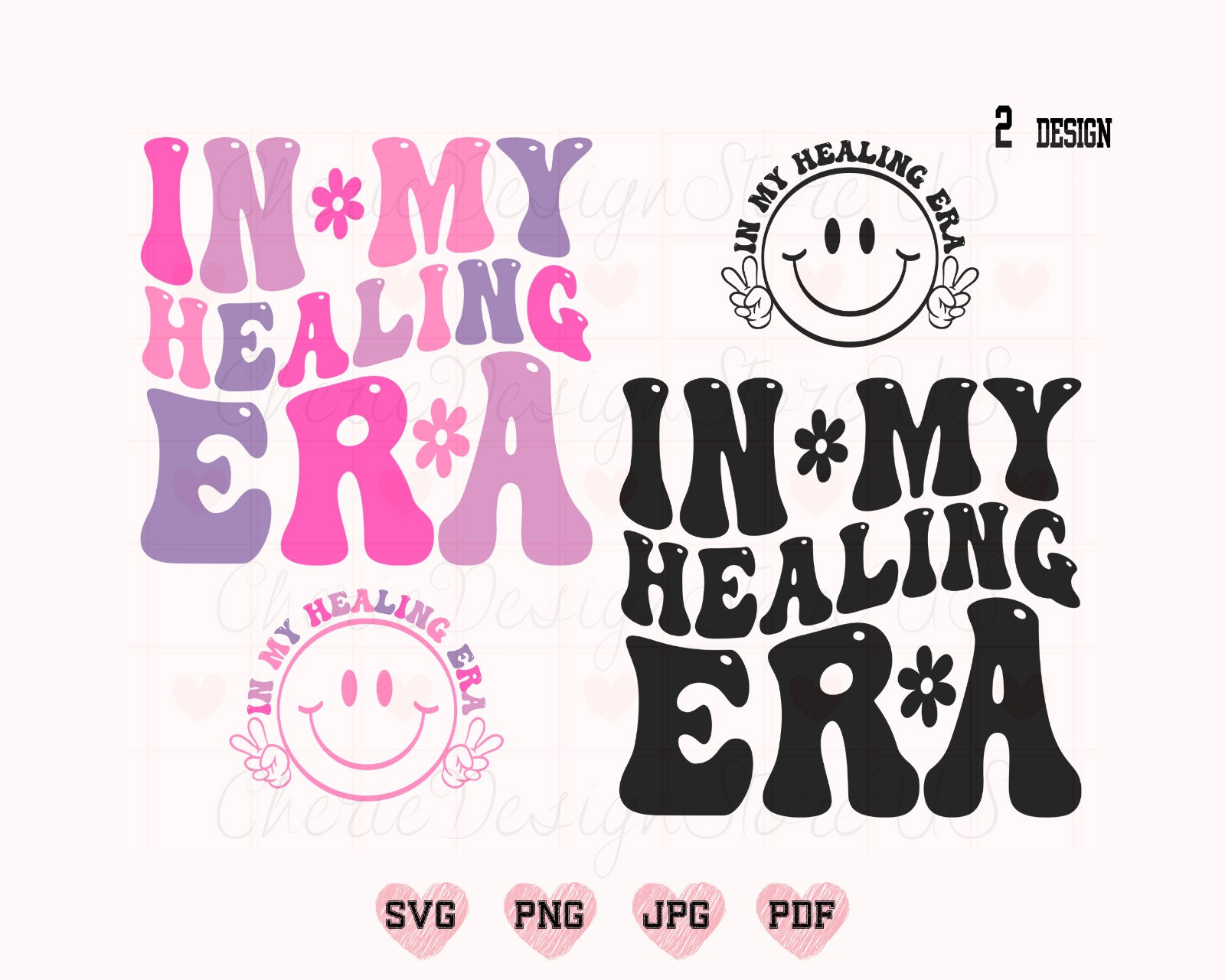 In My Healing Era Svg, in My Healing Era Png, Self Care Svg, Therapy ...