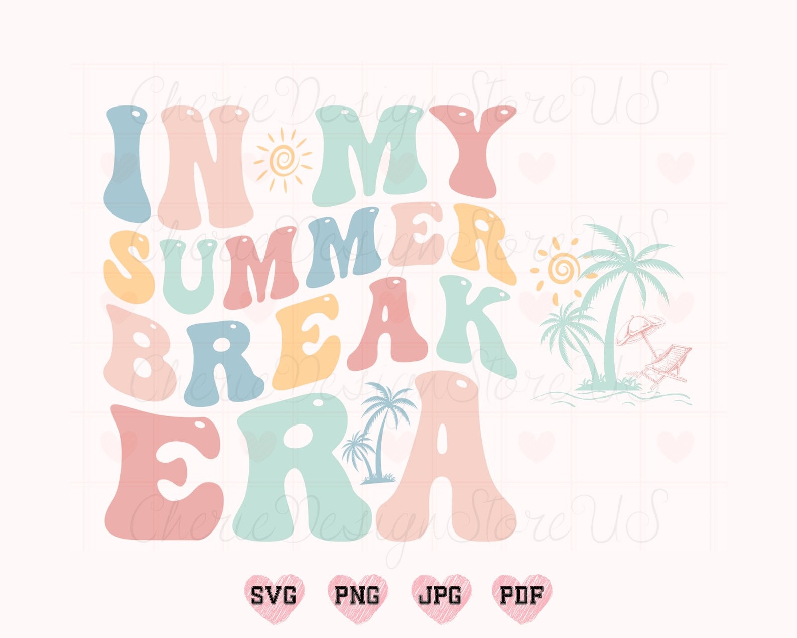 In My Summer Break Svg Png, Summer Svg, Summer Break Shirt Svg, Summer ...