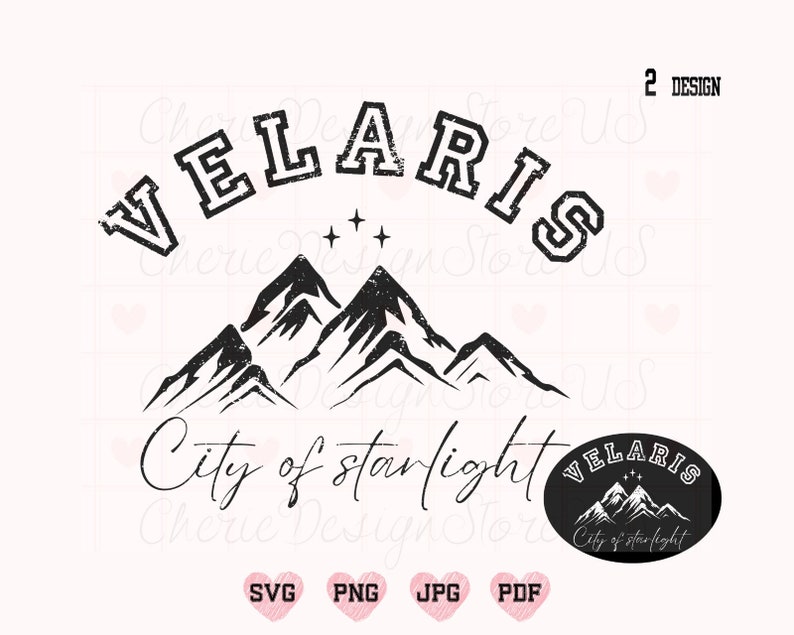 Velaris Svg, Velaris Png, City of Starlight Svg, Velaris Shirt Svg ...