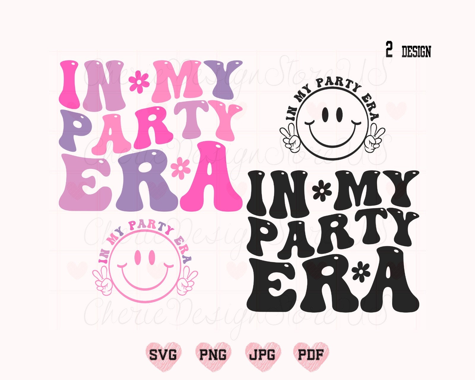 In My Party Era Svg, in My Party Era Png, Party Svg, Bachelorette Party ...