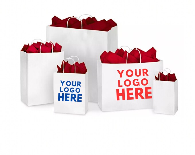 Custom Kraft Paper Bags, Merchandise Bag, Paper Bag - Etsy