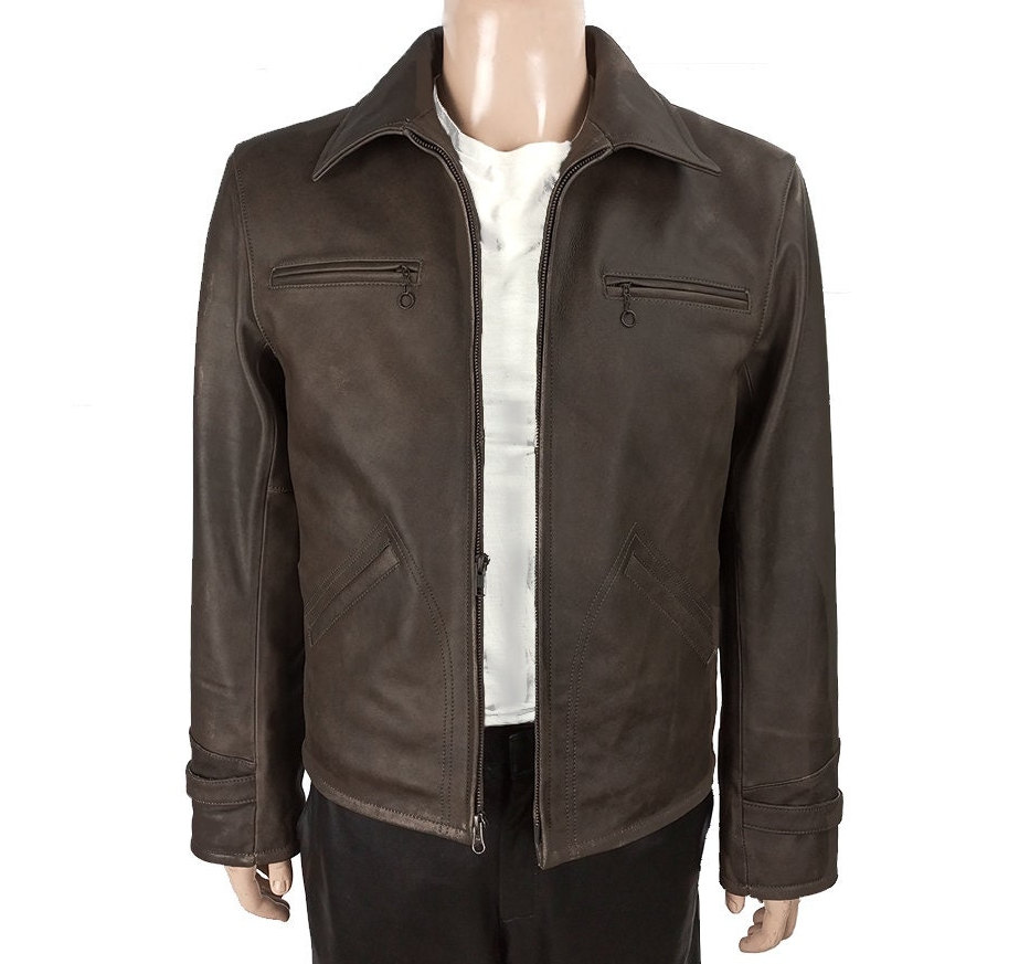 Vintage Rodeo Leather Jacket- Rodeo Fashion Style Leather Jacket - Mens ...