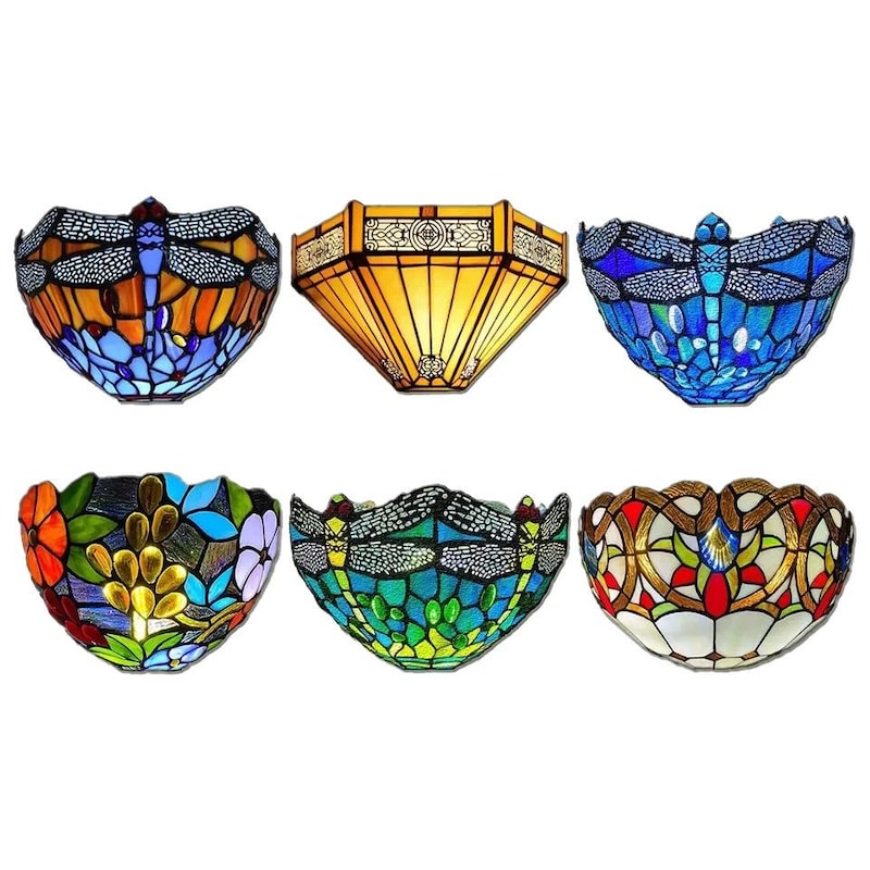 Stained Glass Uplighter - Etsy