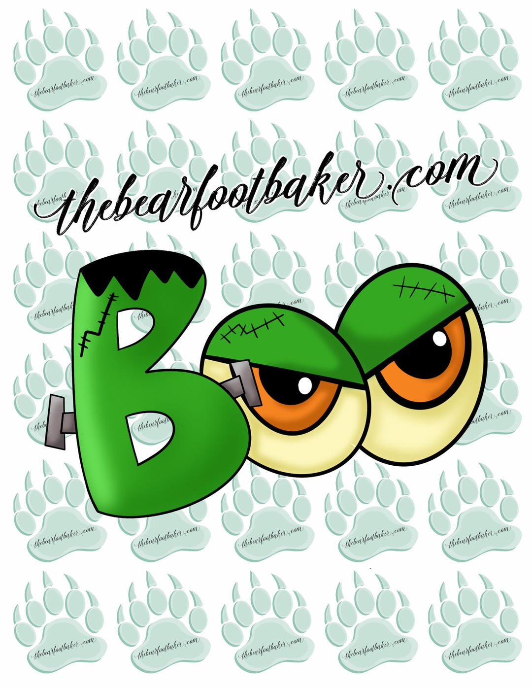 Frankenstein BOO Cookie Cutters and Plungers, 3D Printed - Etsy