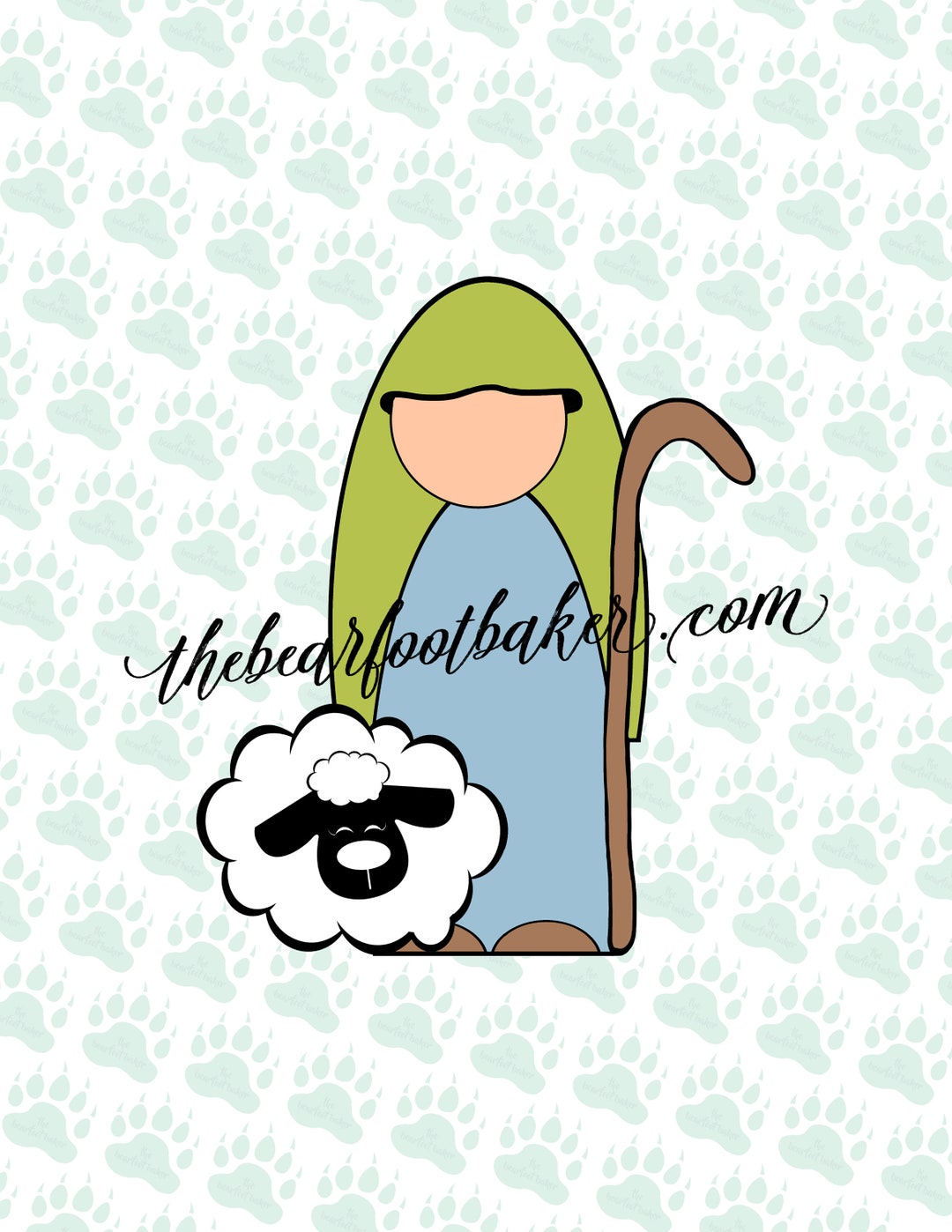 Shepherd Cookie Cutters 3D Printed - Etsy