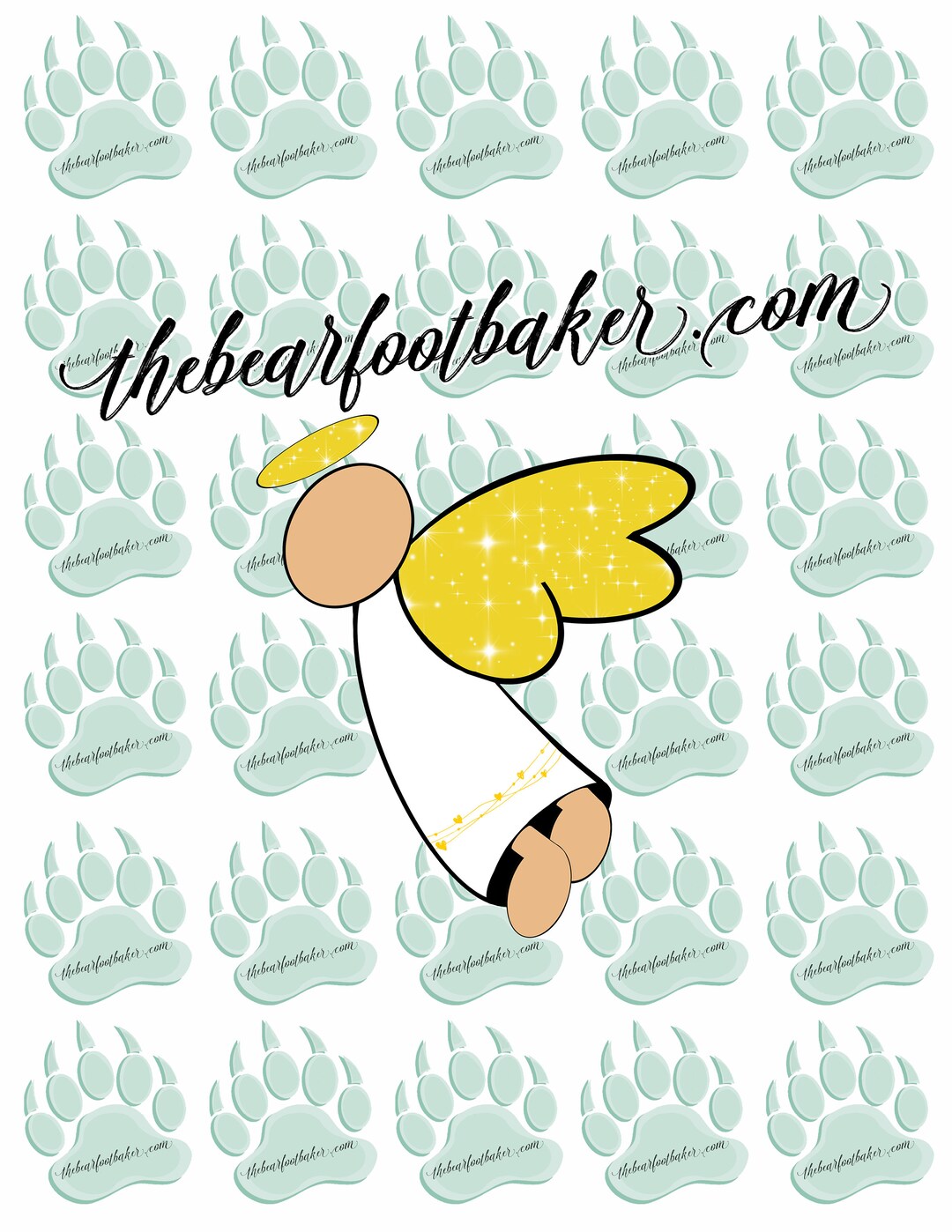 Nativity- Angel With Halo Cookie Cutter and Plunger, 3D Printed - Etsy