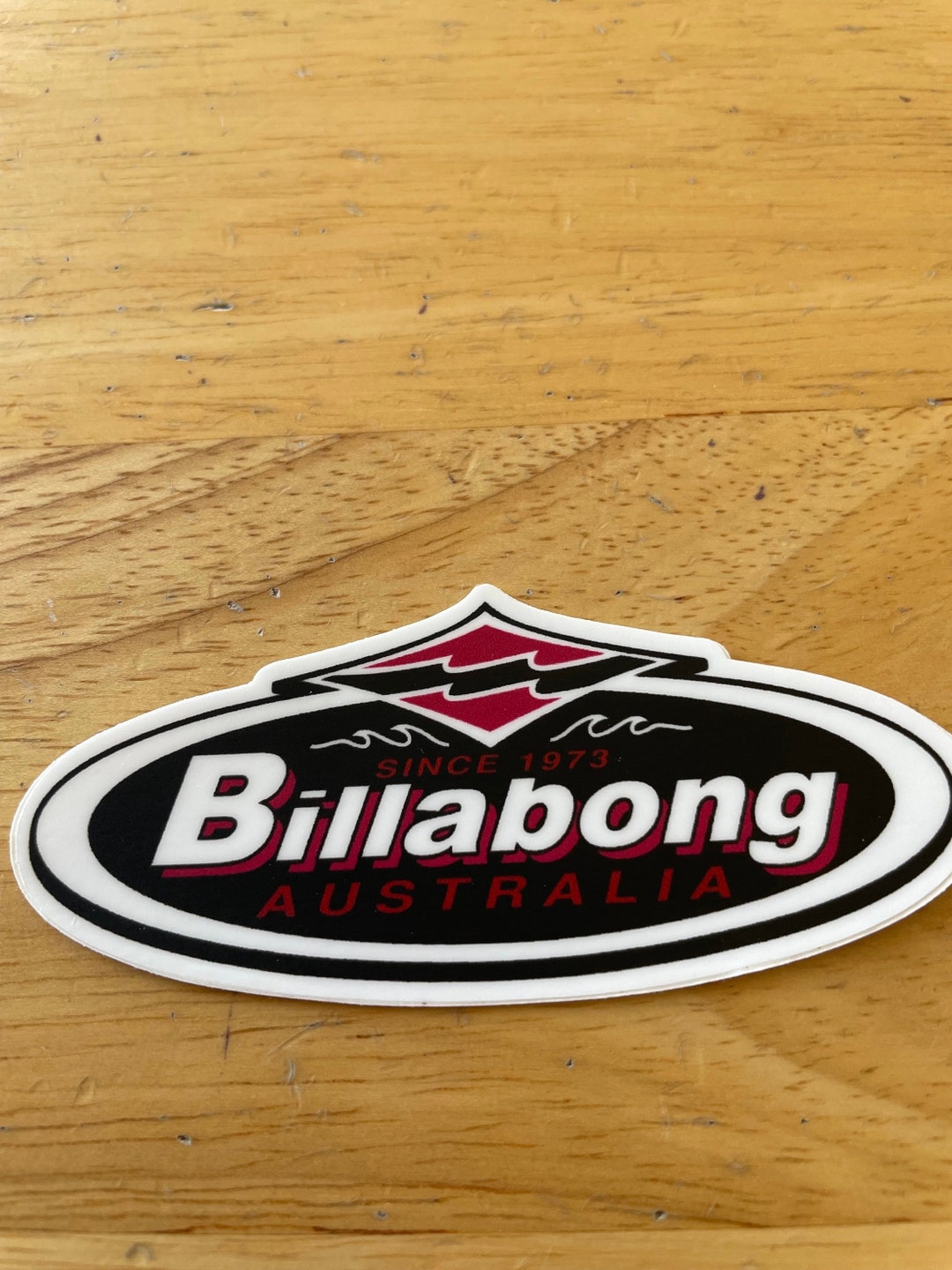 Billabong Vintage 90s Surf Skate Sticker Decal - Etsy