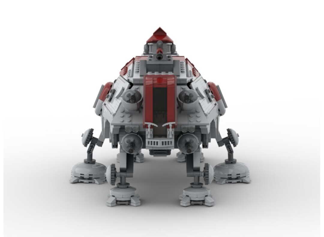 Star Wars Clone Wars Style AT-TE MOC With Custom 212th - Etsy
