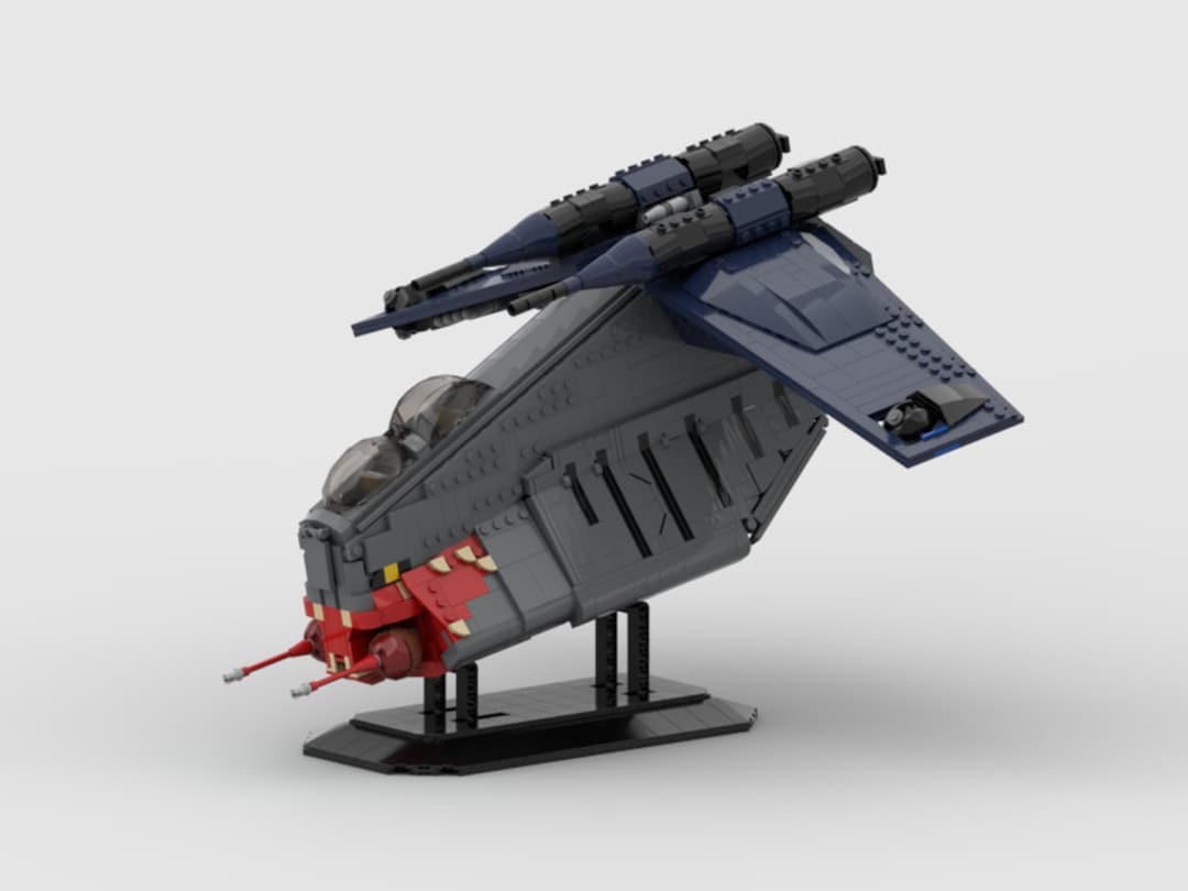 Stealth Laat/i Muunilinst 10 Gunship With Stealth Spec Ops Troopers - Etsy