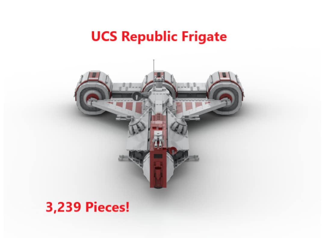 UCS Republic Consular-class Frigate - Etsy