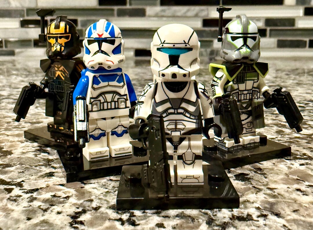 Custom Figures BF2 Clone Reinforcement Squad - Etsy