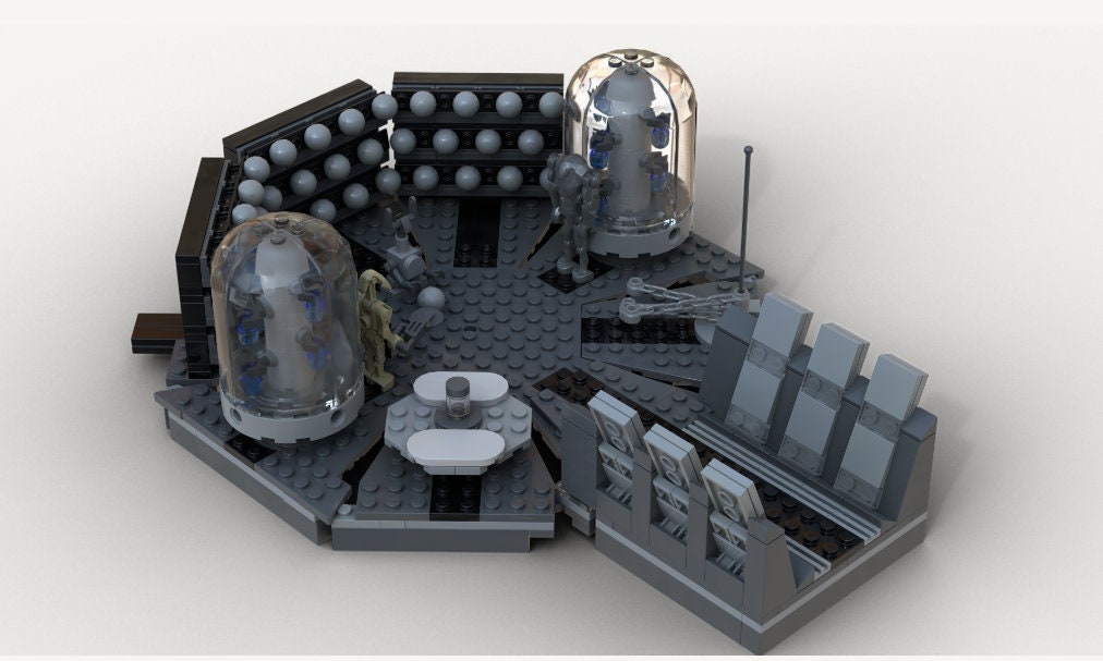 Blue Shadow Virus MOC With Custom Rex Figure - Etsy