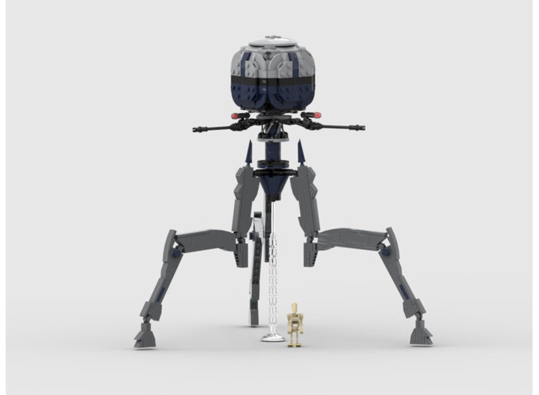 Octuptarra Tri-droid With Custom Galactic Marine Minifigures - Etsy