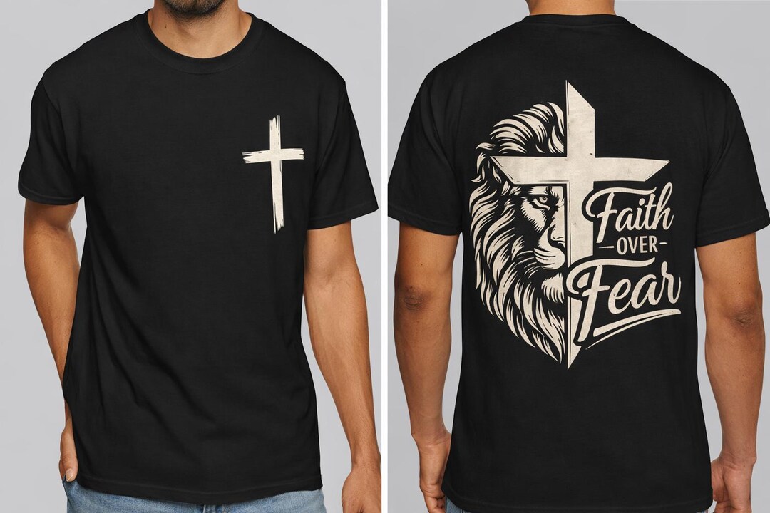 Faith Over Fear Christian Shirt - Etsy