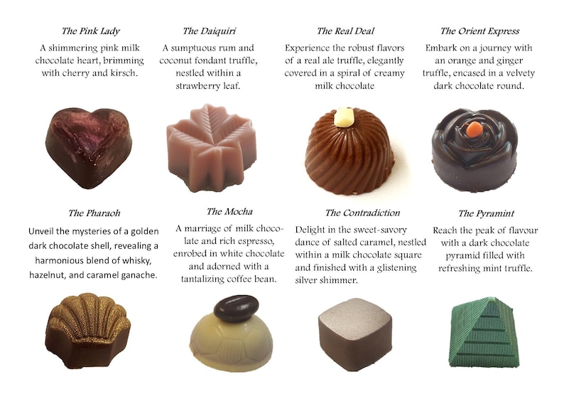 Youlden’s of Yorkshire Dark Chocolate Handbag – 8 Handmade Truffles ...