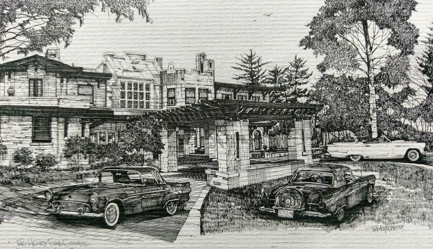 NOW AVAILABLE !!! Popular Original Pen and Ink Art...now in Quality ...