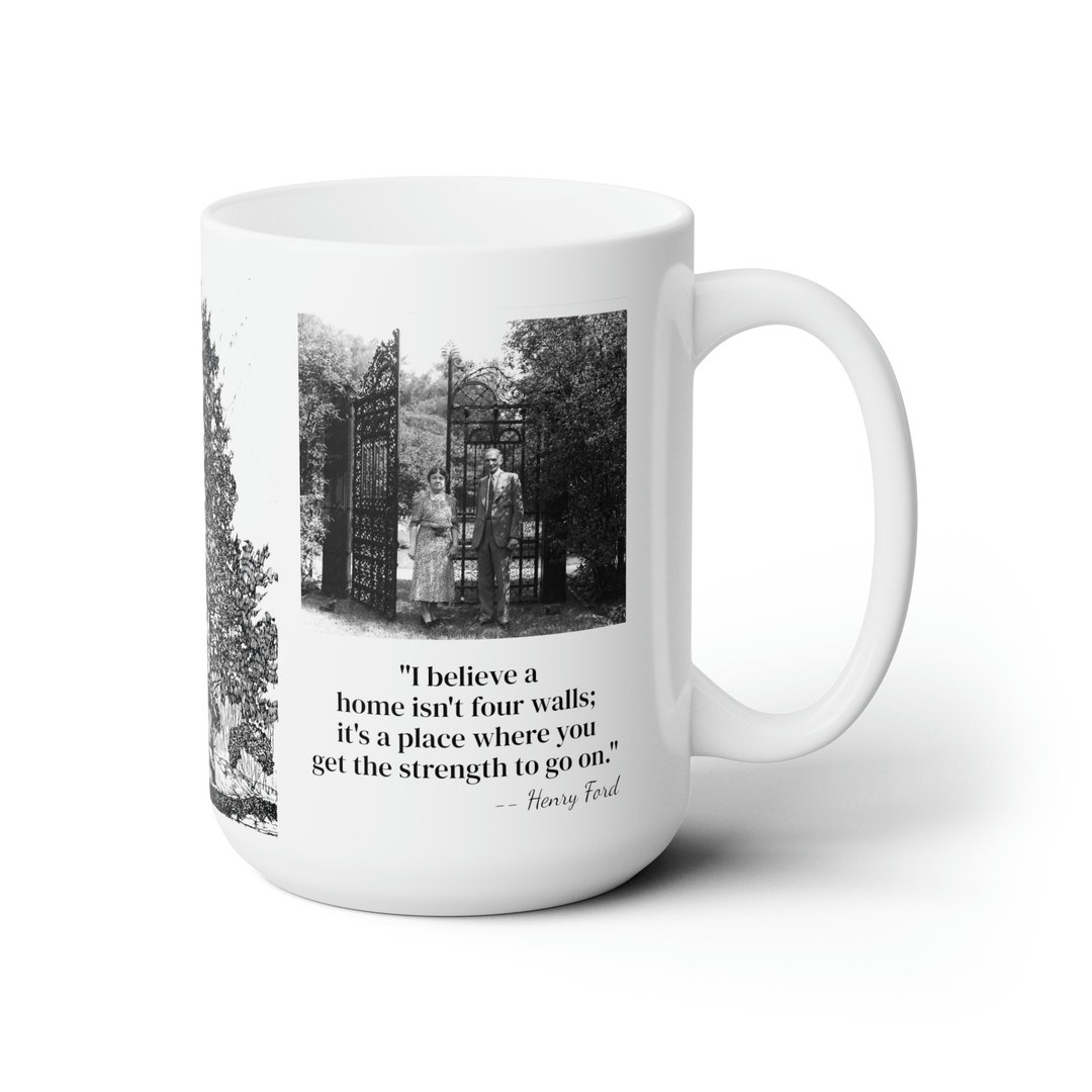 Fair Lane Estate Home of Clara & Henry Ford Ceramic Mug 15oz - Etsy