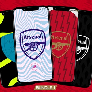 Arsenal 2023/24 Wallpapers BUNDLE 1 - Etsy