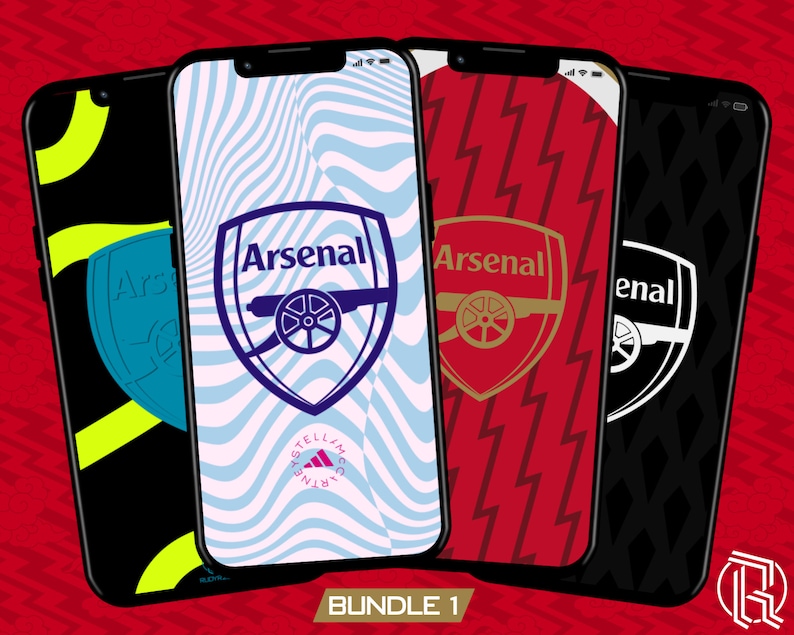 Arsenal 2023/24 Wallpapers BUNDLE 1 - Etsy