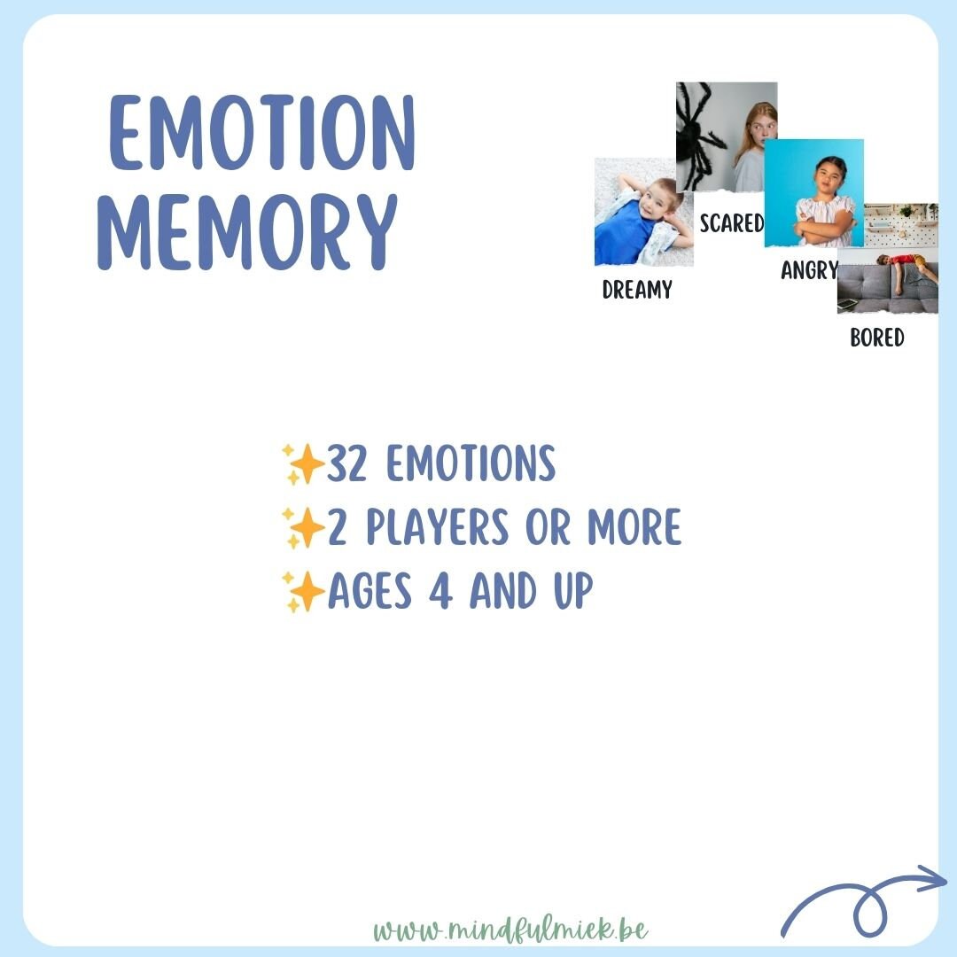 Emotion Memory Game Printable - Etsy