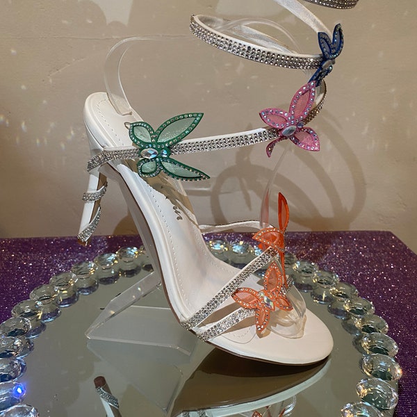 Butterfly Heels - Etsy