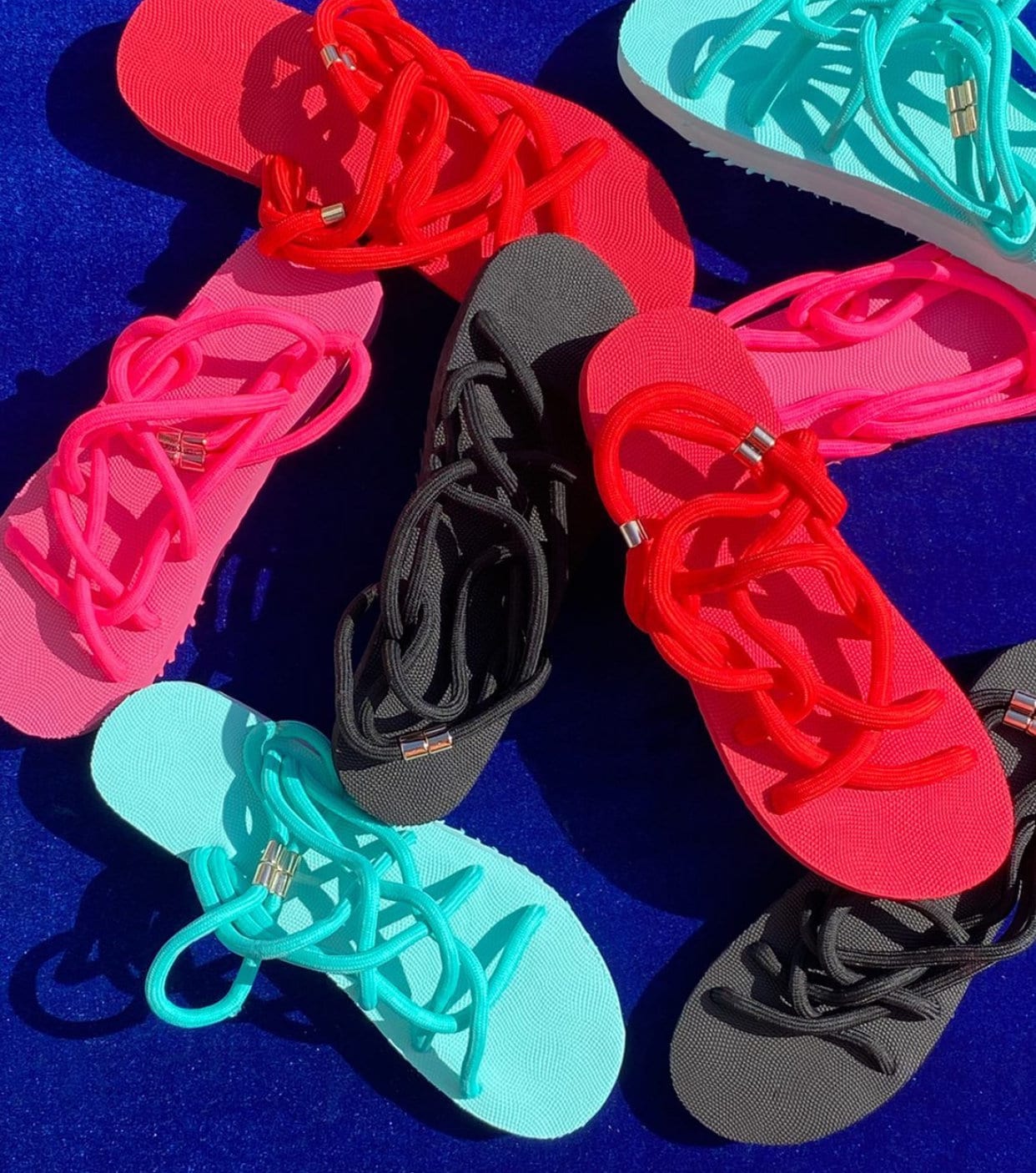 Colorful Sandals, Women Sandals, Pink Sandals, Black Sandals, Red ...