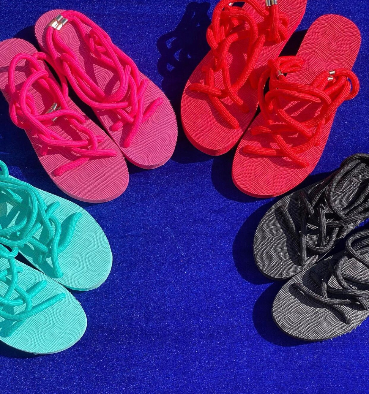 Colorful Sandals, Women Sandals, Pink Sandals, Black Sandals, Red ...