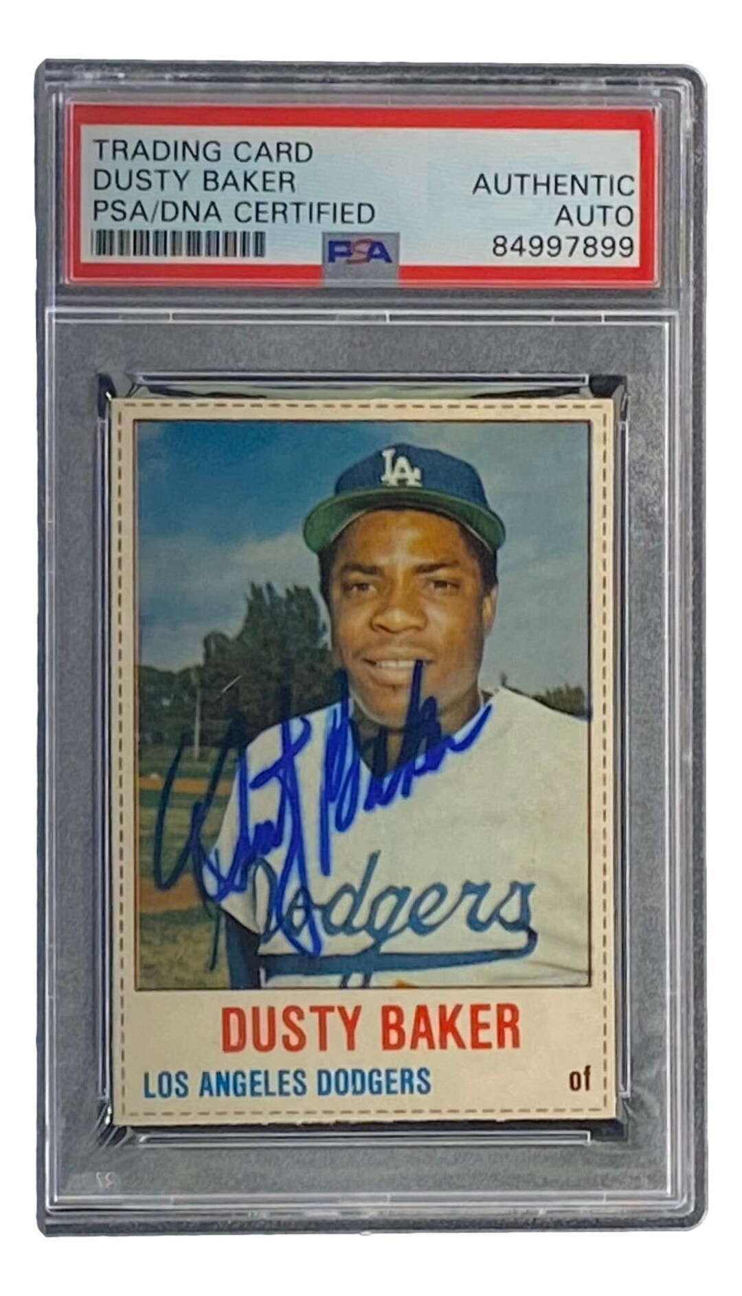 Dusty Baker Signed Los Angeles Dodgers 1978 Hostess 56 Trading - Etsy