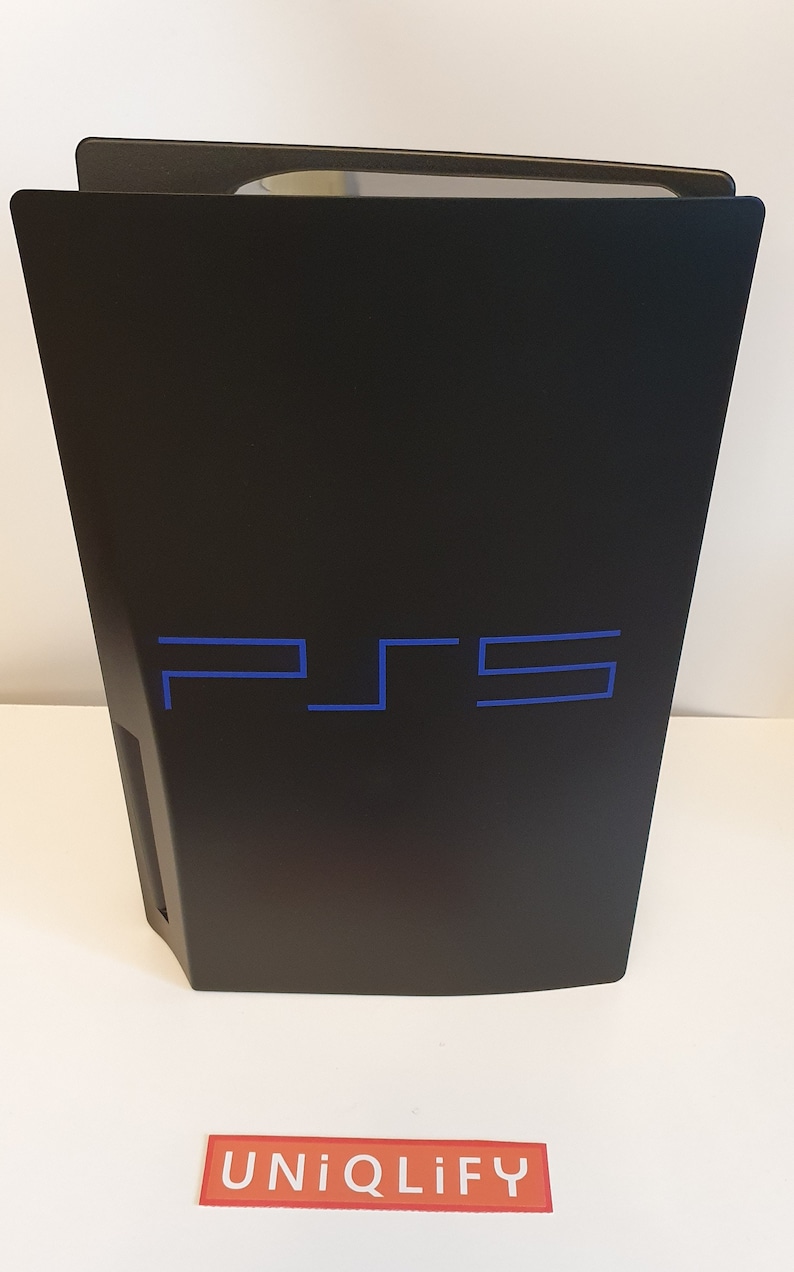 Playstation 5 PS5 | Retro PS2 Logo Themed Face Plate Case Cover - Etsy