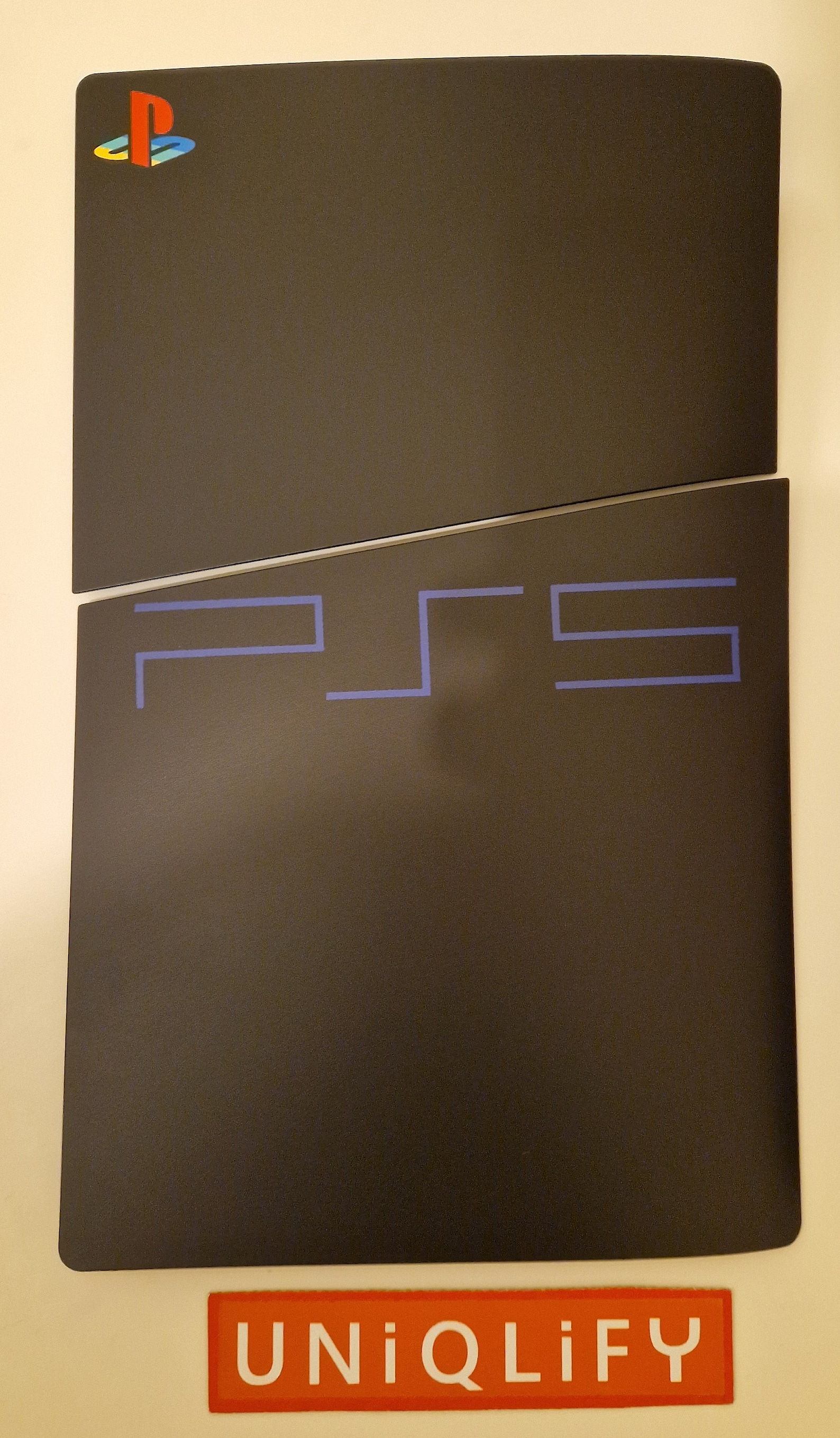 Playstation 5 PS5 Slim/pro | Retro PS2 Logo Themed Face Plate Case ...