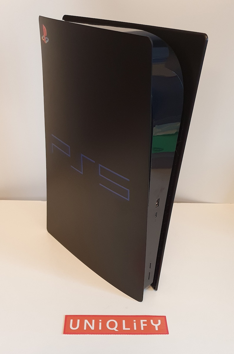 Playstation 5 PS5 | Retro PS2 Logo Themed Face Plate Case Cover - Etsy