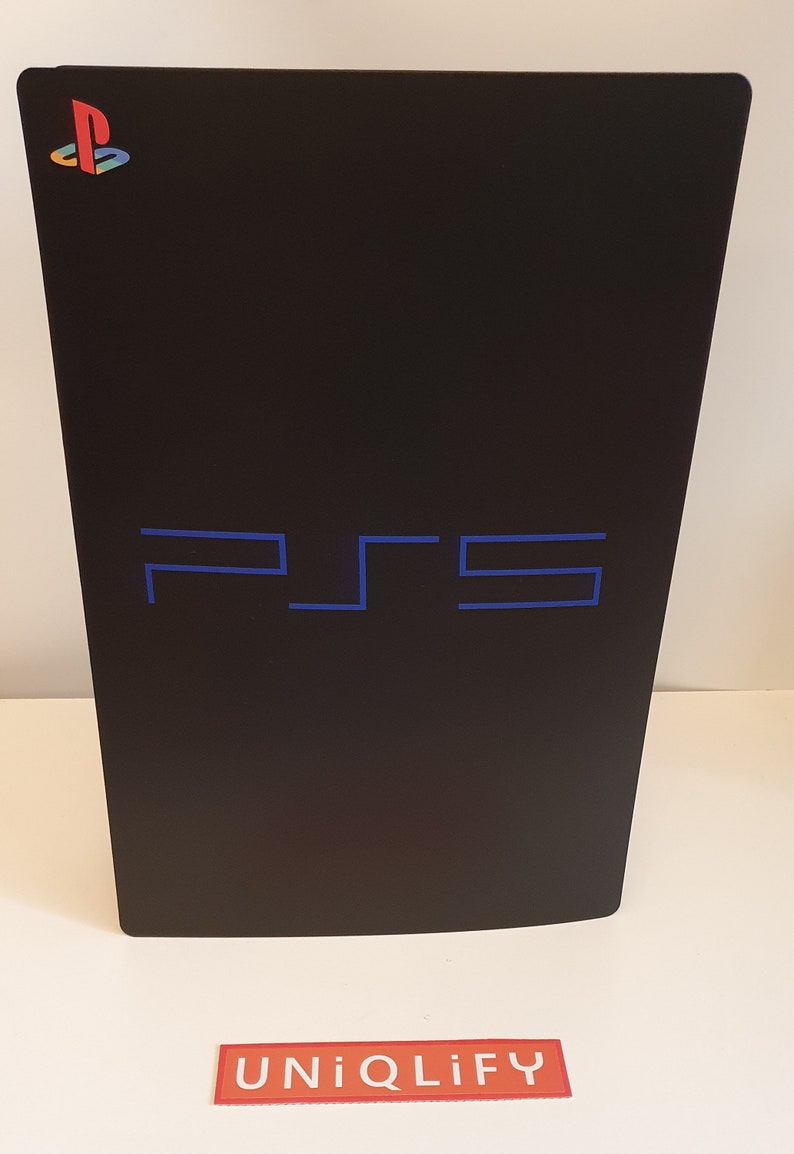 Playstation 5 PS5 | Retro PS2 Logo Themed Face Plate Case Cover - Etsy