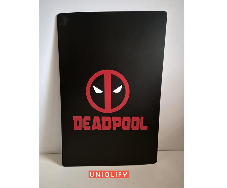 Playstation 5 PS5 | Dead Pool Themed Face Plate Case Cover - Etsy