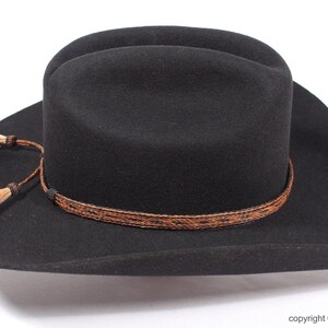AU-HH05-04 Horse Hair Hat Band Five Strand Brown and Black - Etsy