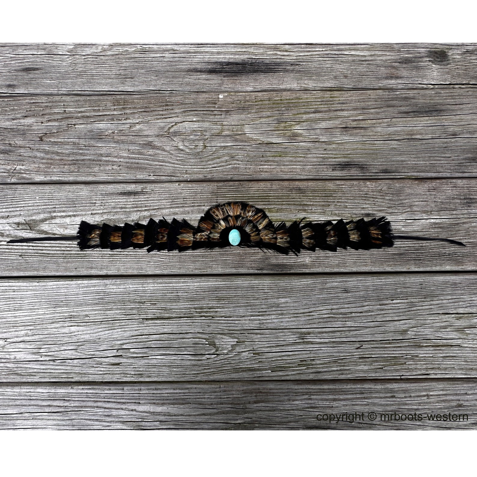 AU-FHB-03 Western Feather Hat Band for Cowboy Hats - Etsy