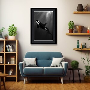 Orca - Wildlife Photography Poster - Wall Art - Home Decor - Etsy