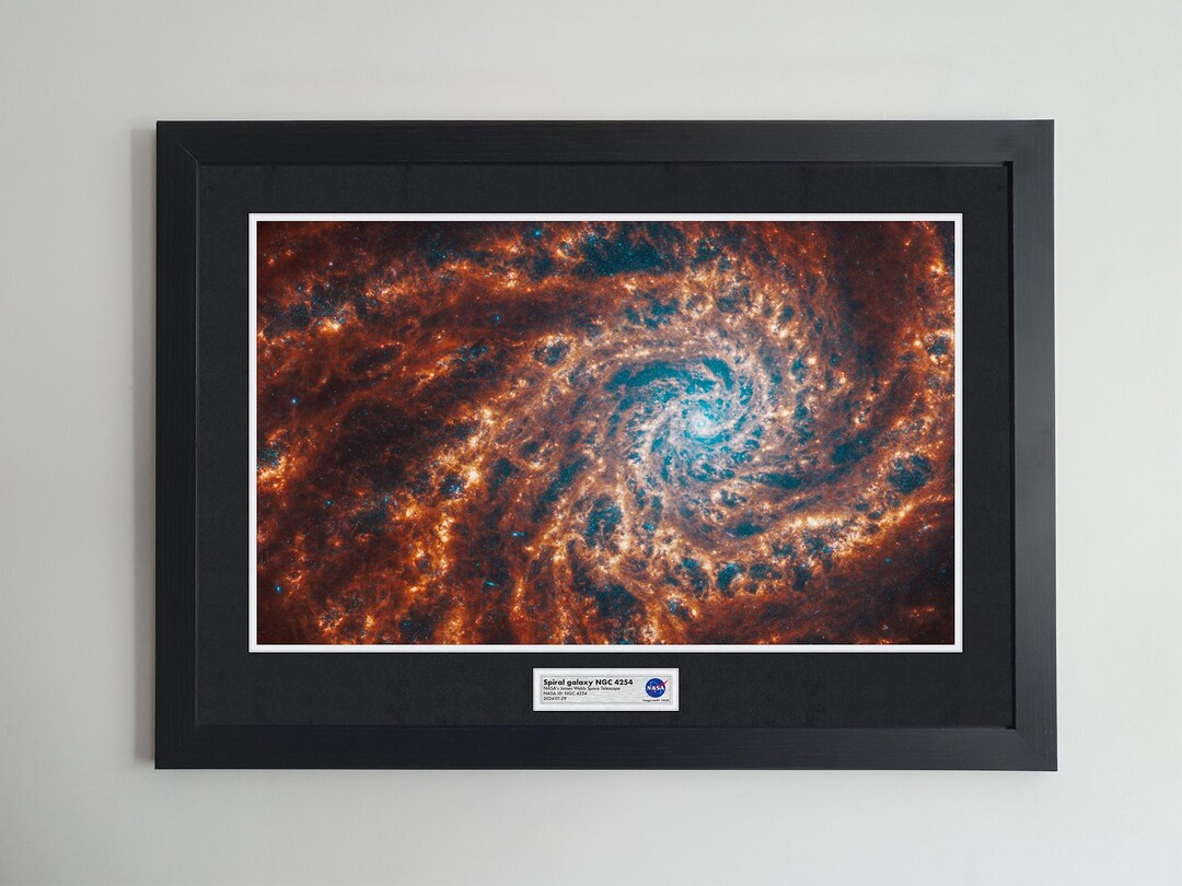 Spiral Galaxy NGC 4254 - James Webb Space Telescope - Space - Astronomy ...