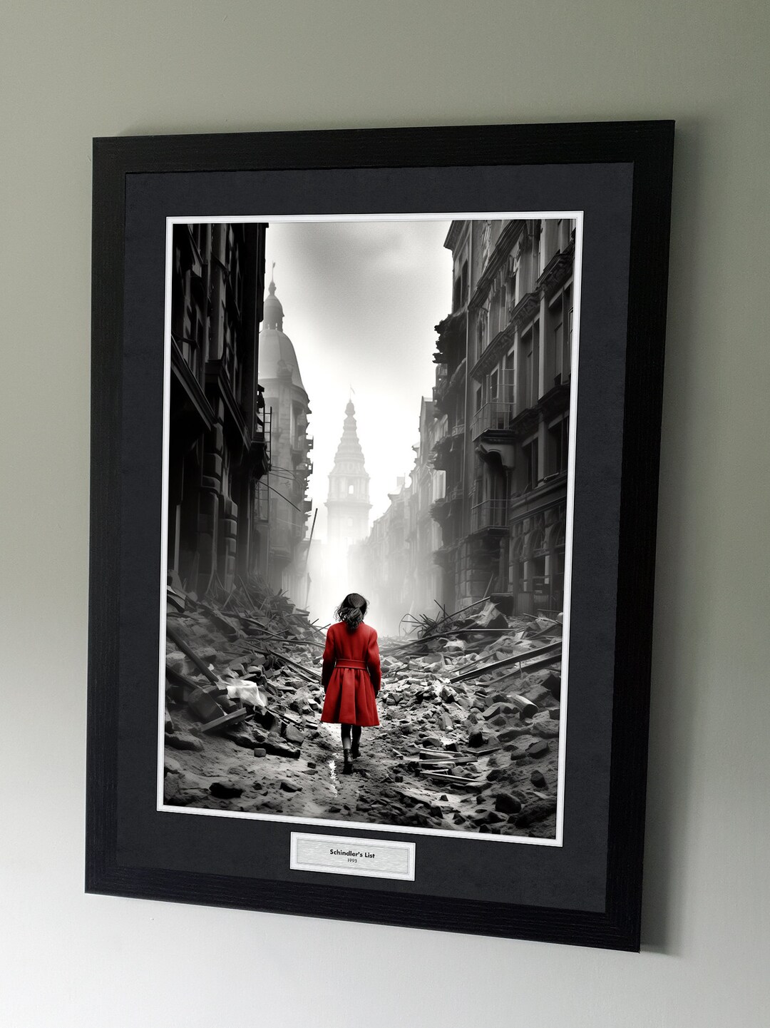 Schindler's List Movie, Film Poster Design - Etsy