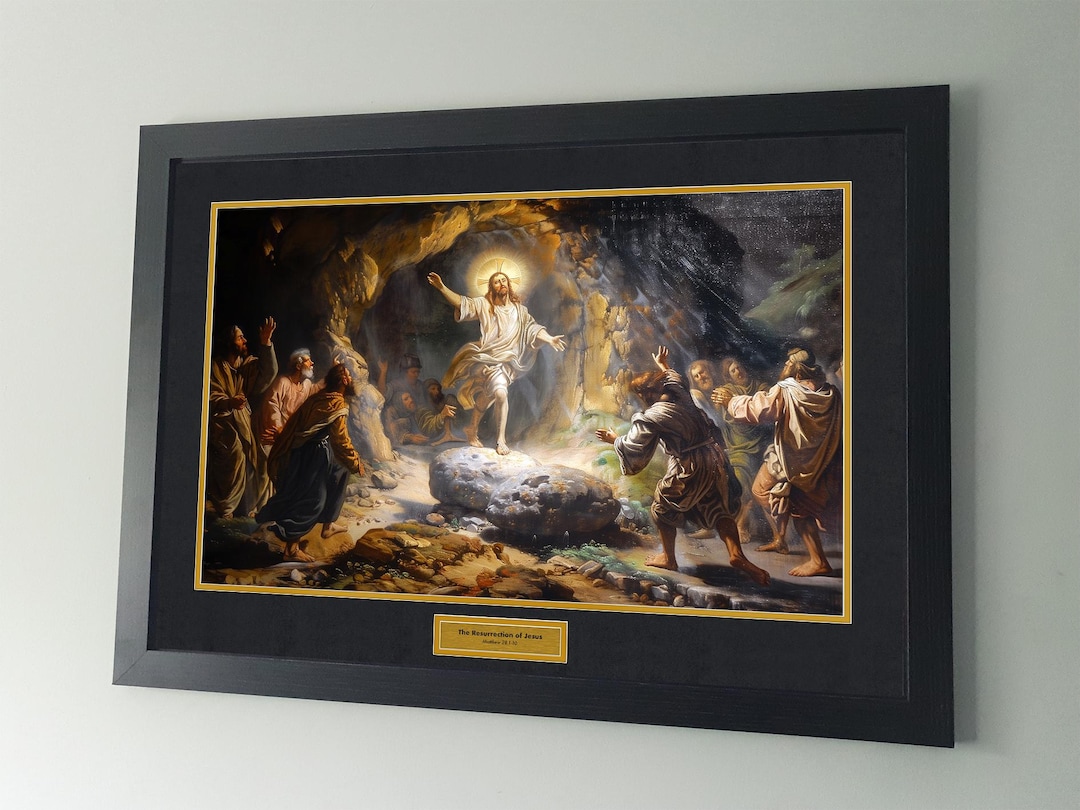 The Resurrection of Jesus - Religious Painting - Jesus Painting - Bible ...