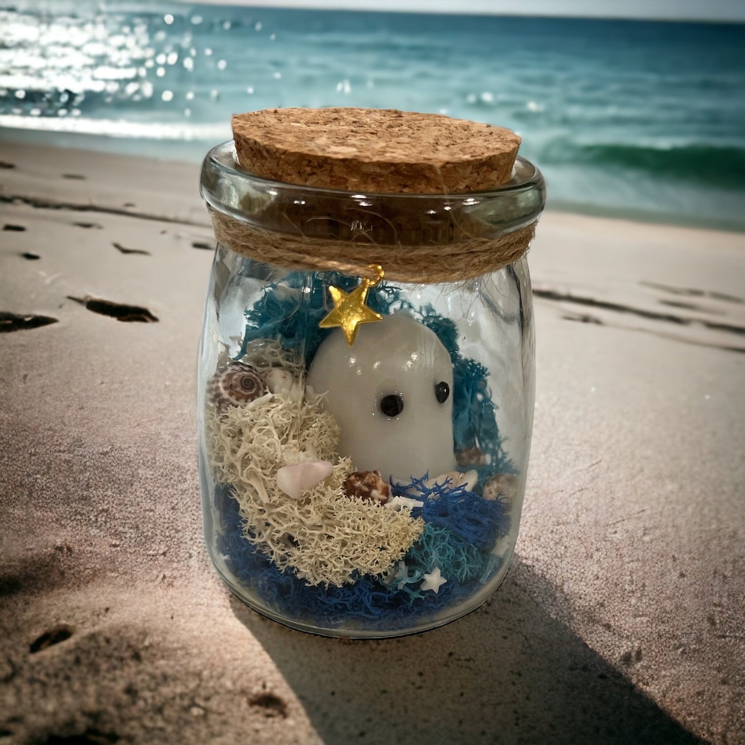 SEA SPIRIT, Nautical Halloween, Pet Ghost, Beach Decor, Ghost Figurines ...