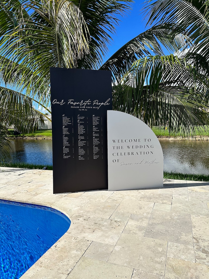 Find Your Seat and Bon Appétit Wedding Seating Chart Kitchen Lover ...