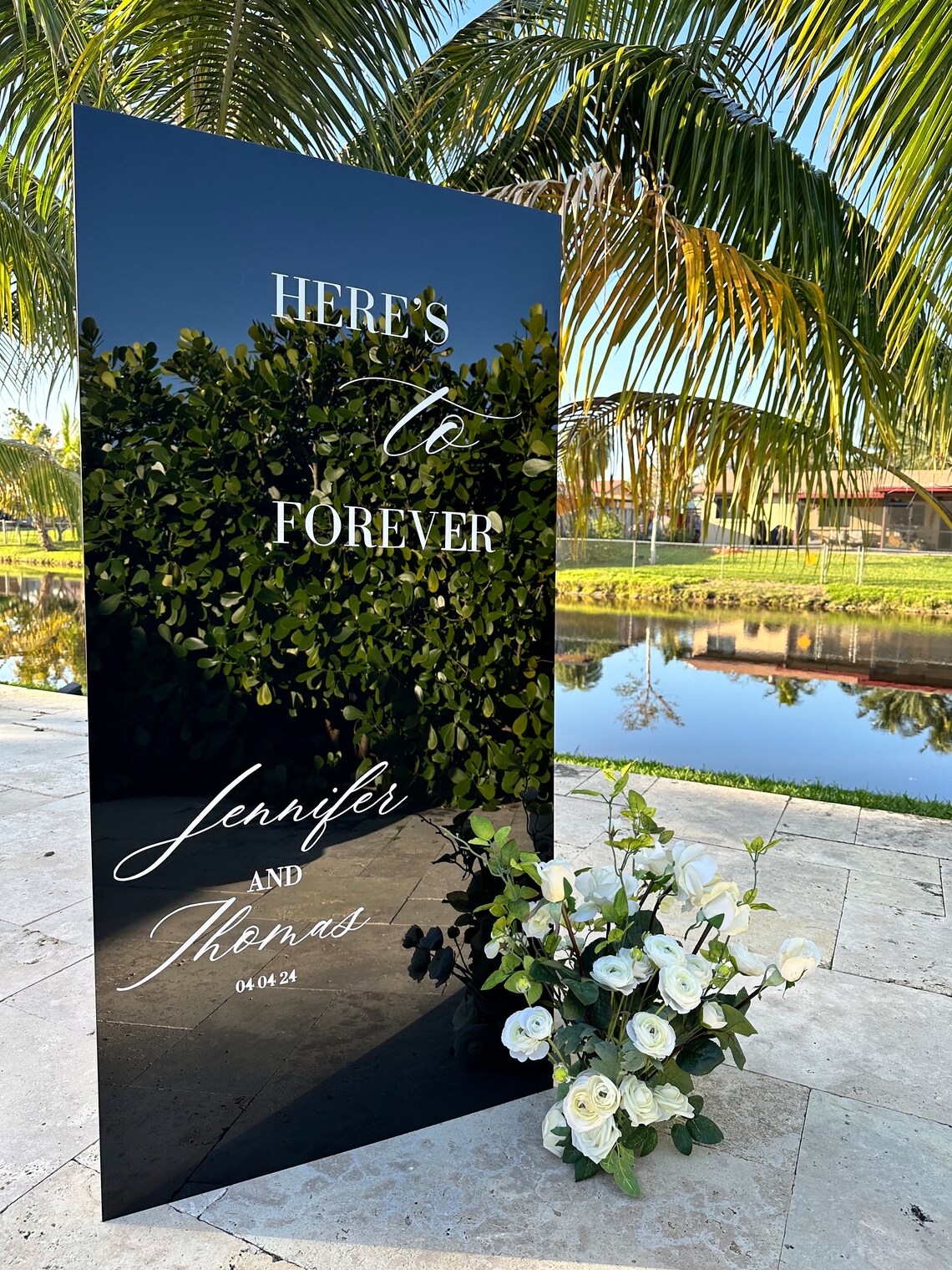 Acrylic Wedding Welcome Sign, Modern Wedding Welcome Sign, Entrance ...