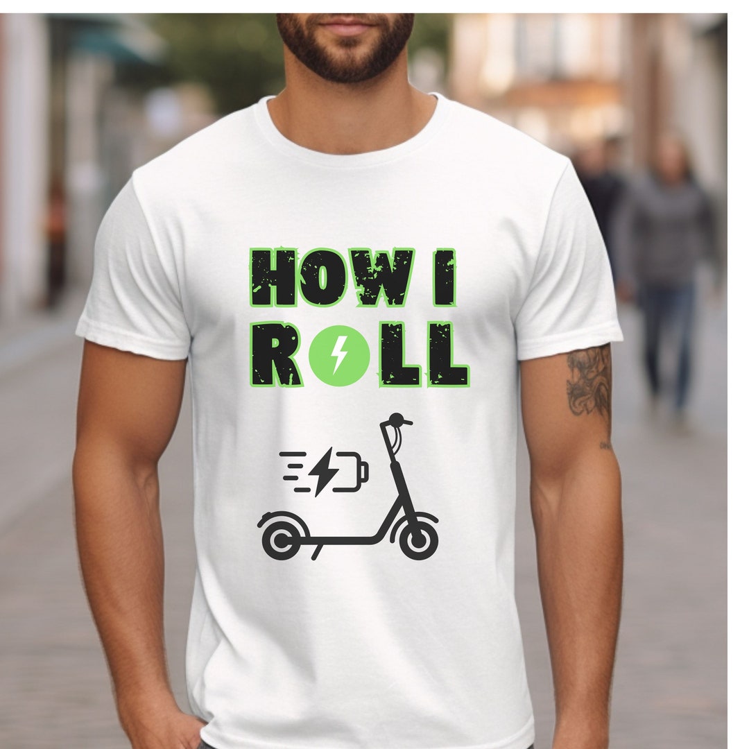 Funny Electric Scooter T-shirt, E Scooter Lover Gift, Birthday ...