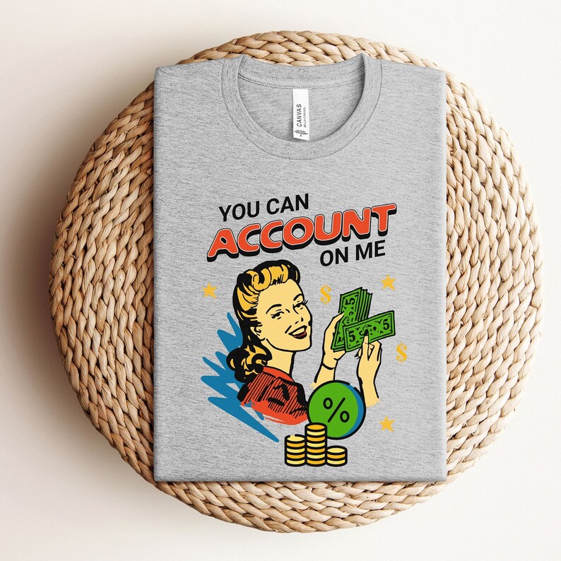 Retro Account Shirt is Perfect for Tax Season CPA Gift Great for ...