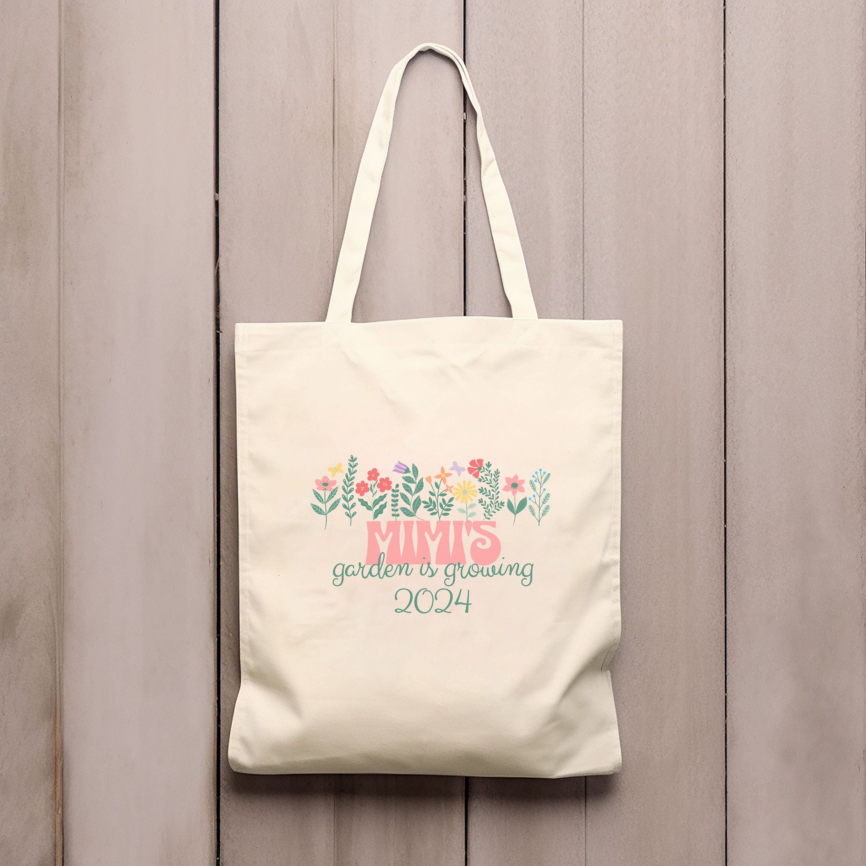 Pregnancy Announcement Promoted to Mimi Canvas Tote Bag Gift for Mimi ...