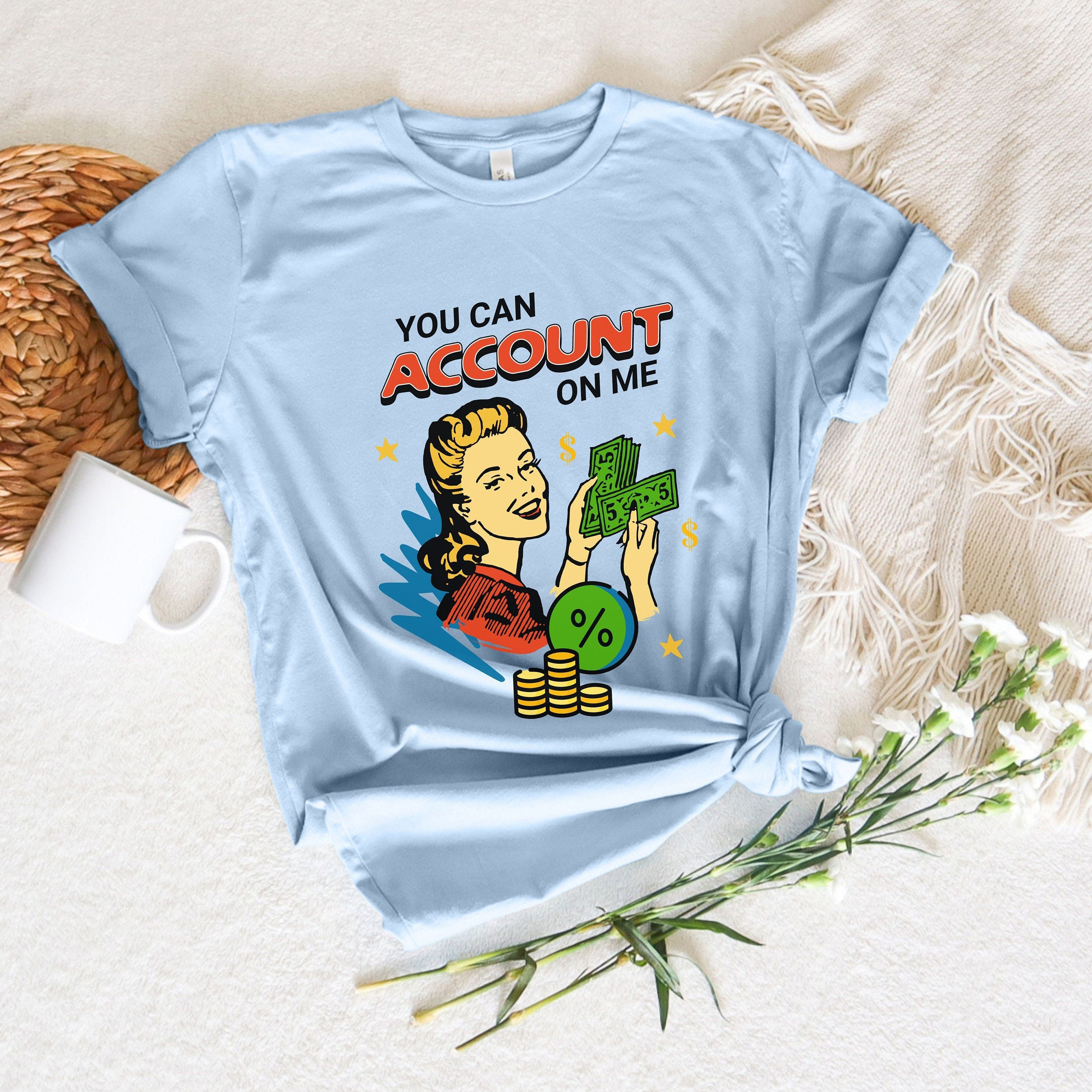 Retro Account Shirt is Perfect for Tax Season CPA Gift Great for ...