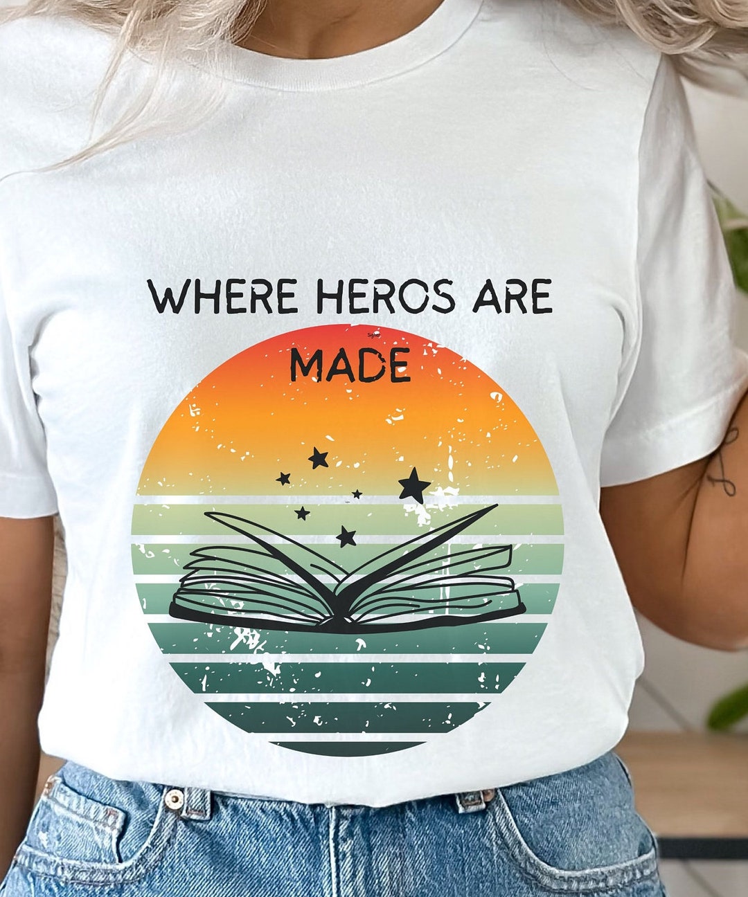 Cute Book Lover Shirt Perfect Gift for Her Book Club Shirt Teacher ...